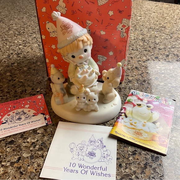 Precious Moments | Art | Precious Moments 995 Bc952 1 Wonderful Years ...